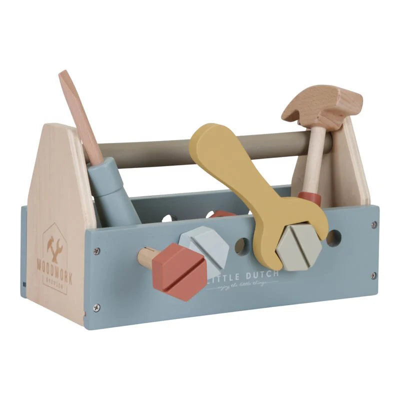 Little Dutch wooden play toolbox FSC – Beluga Kids