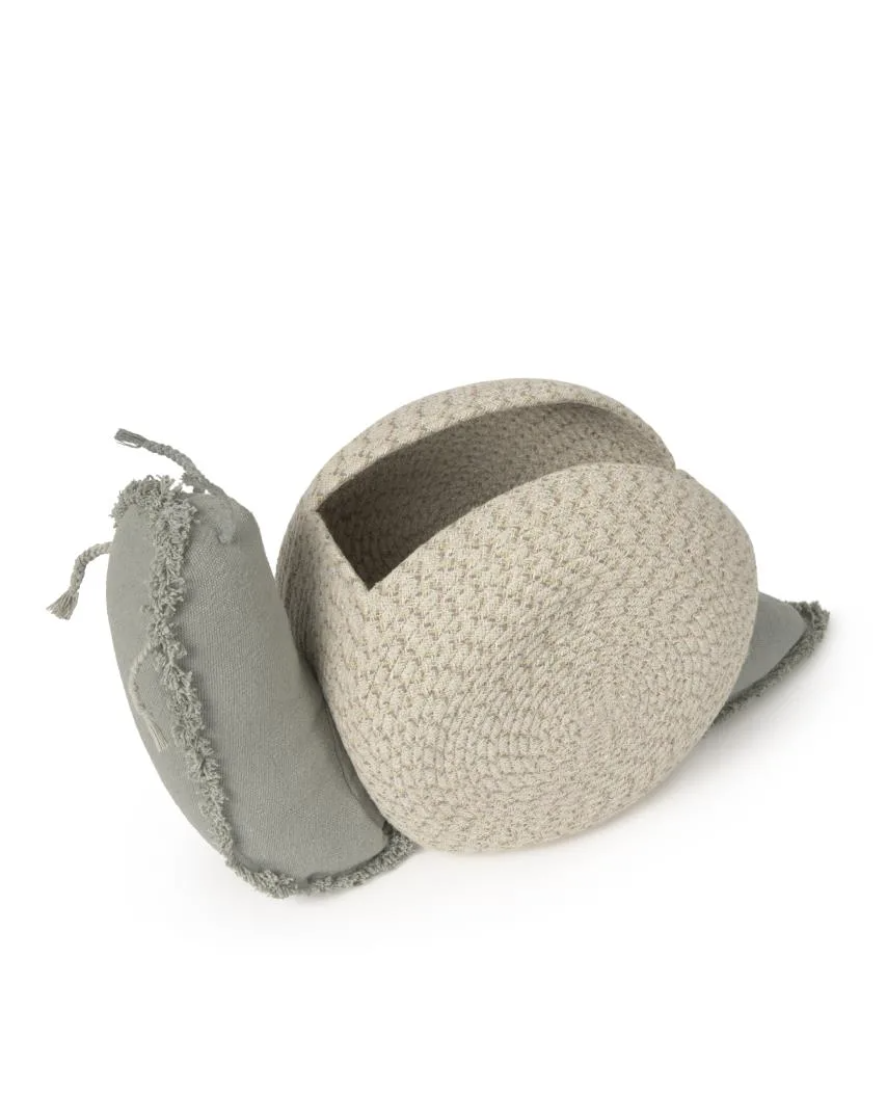 Lorena Canals Aufbewahrungskorb Big Snail – Beluga Kids