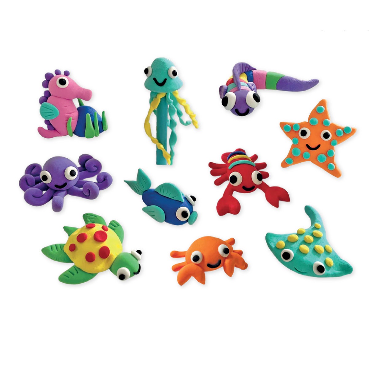 Floss & Rock Clay & Play Ocean – Beluga Kids