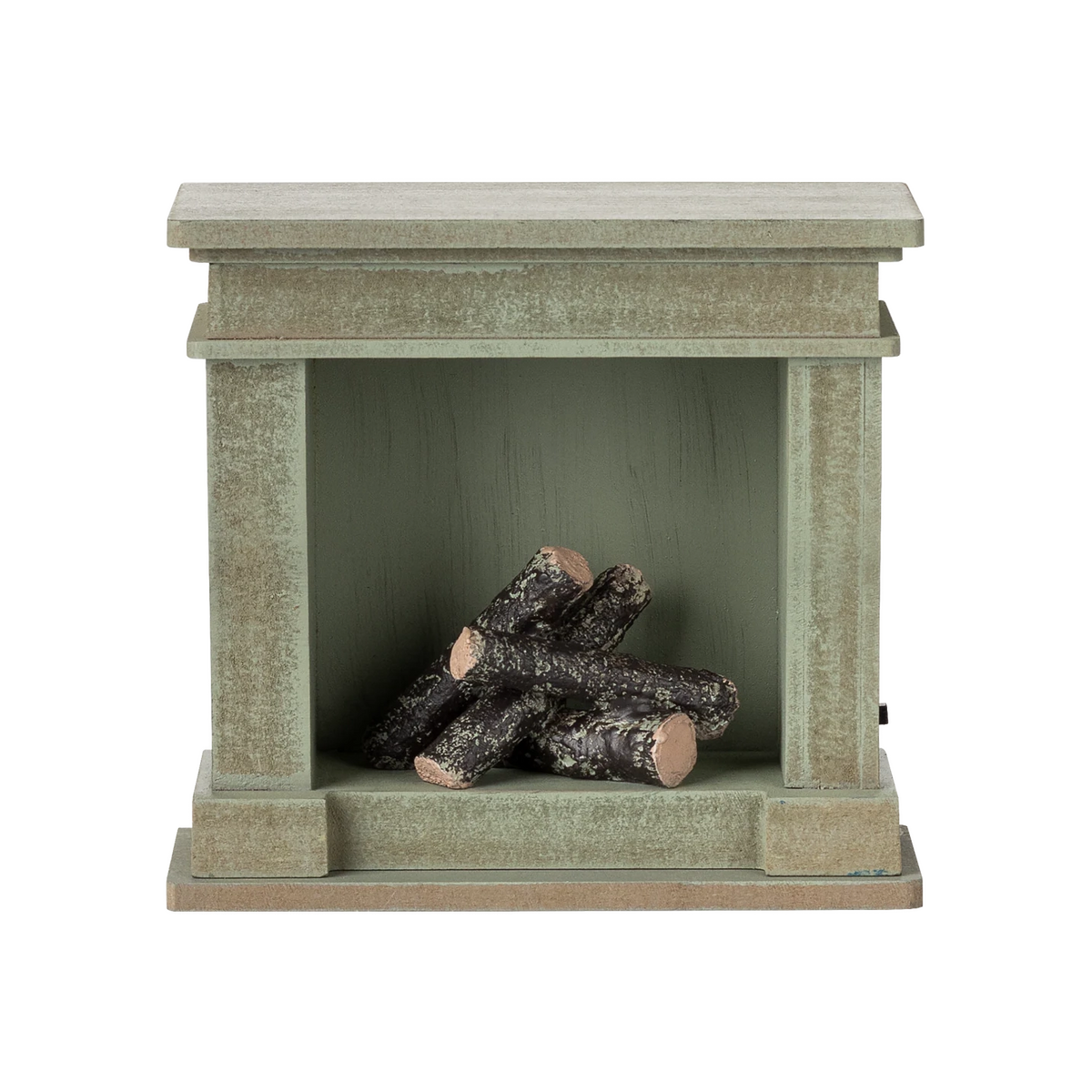 Maileg Miniature Kamin Grün | online bei Beluga Kids