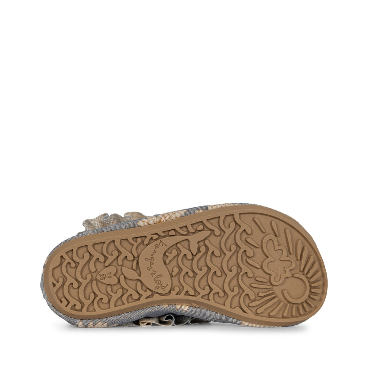 Konges Sløjd UV Children's Bathing Shoes Jade Daisy Blue – Beluga Kids