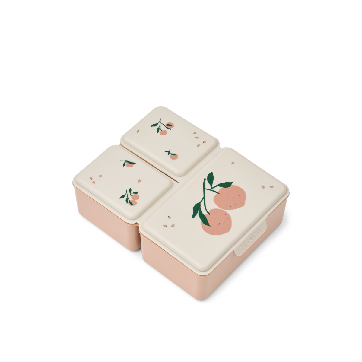 Liewood Driss lunch box Peach me / Sea shell – Beluga Kids