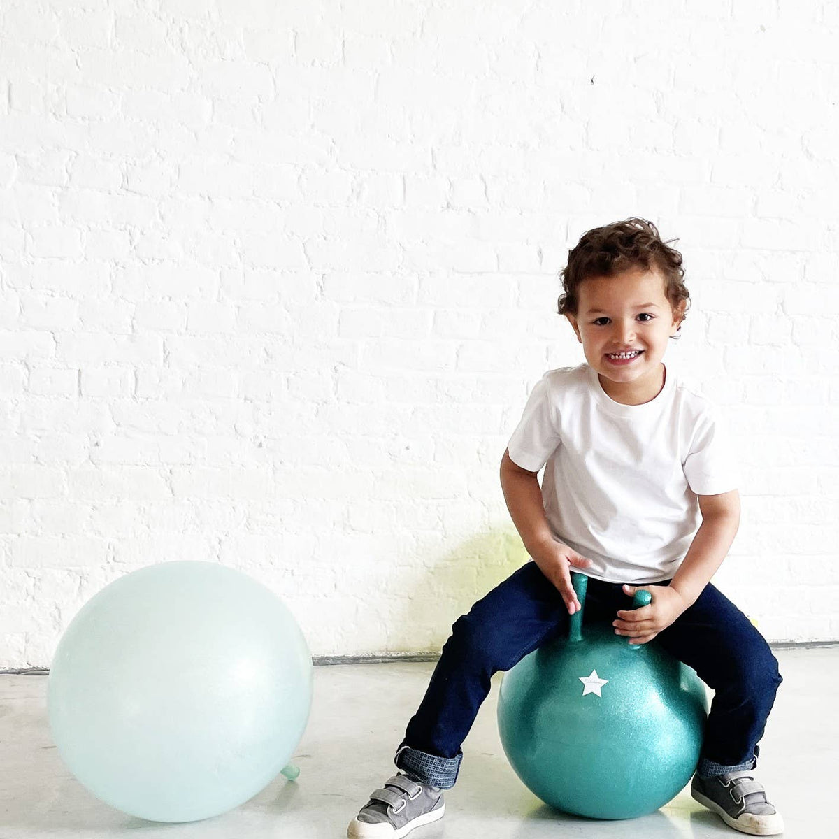 Ratatam! Bouncy Ball Glitter Blue – Beluga Kids