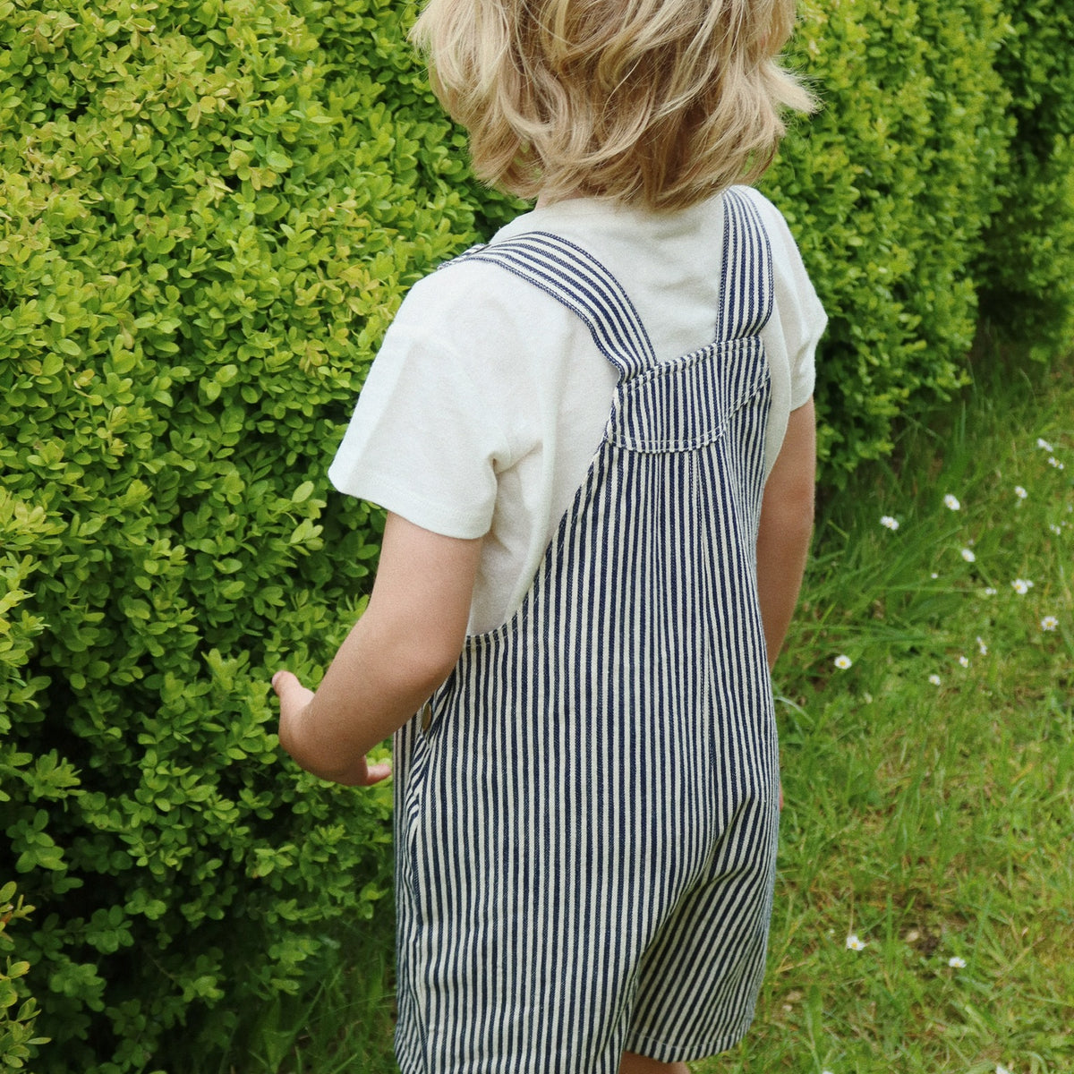 Konges Sløjd Fender Overall Fender Stripe – Beluga Kids