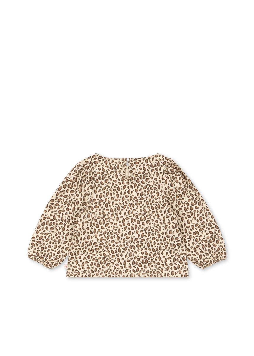 Konges Sløjd Drey Blouse GOTS Leo – Beluga Kids